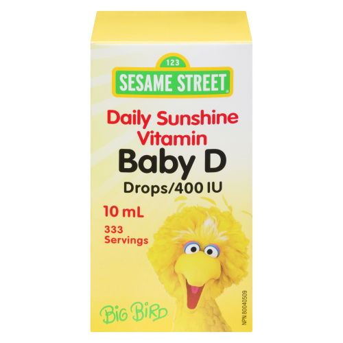 Sesame Street Baby D Drops 400iu 10ml – Roulston's Pharmacy PharmaChoice