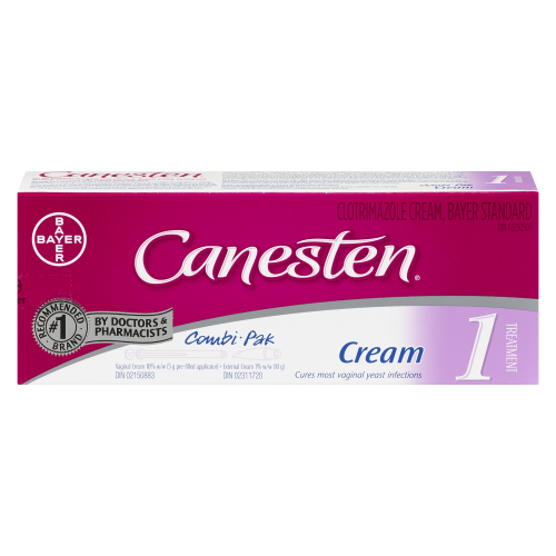 Canesten 1 Day Combi-Pak Cream – Roulston's Pharmacy PharmaChoice