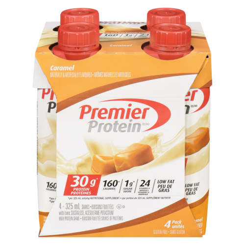 Premier Protein Caramel 4 Pack – Roulston's Pharmacy PharmaChoice