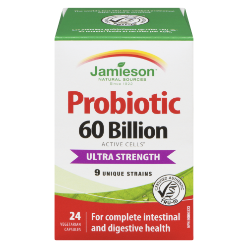 Probiotic 60 Billion Ultra Strength 24 Vegetarian Capsules – Roulston's ...