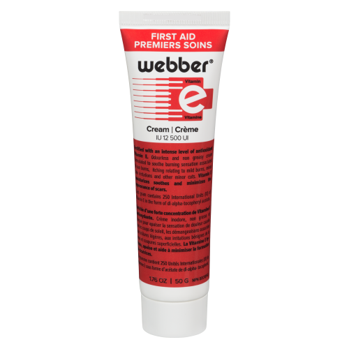 Webber Vitamin E First Aid Cream 50gm – Roulston's Pharmacy PharmaChoice